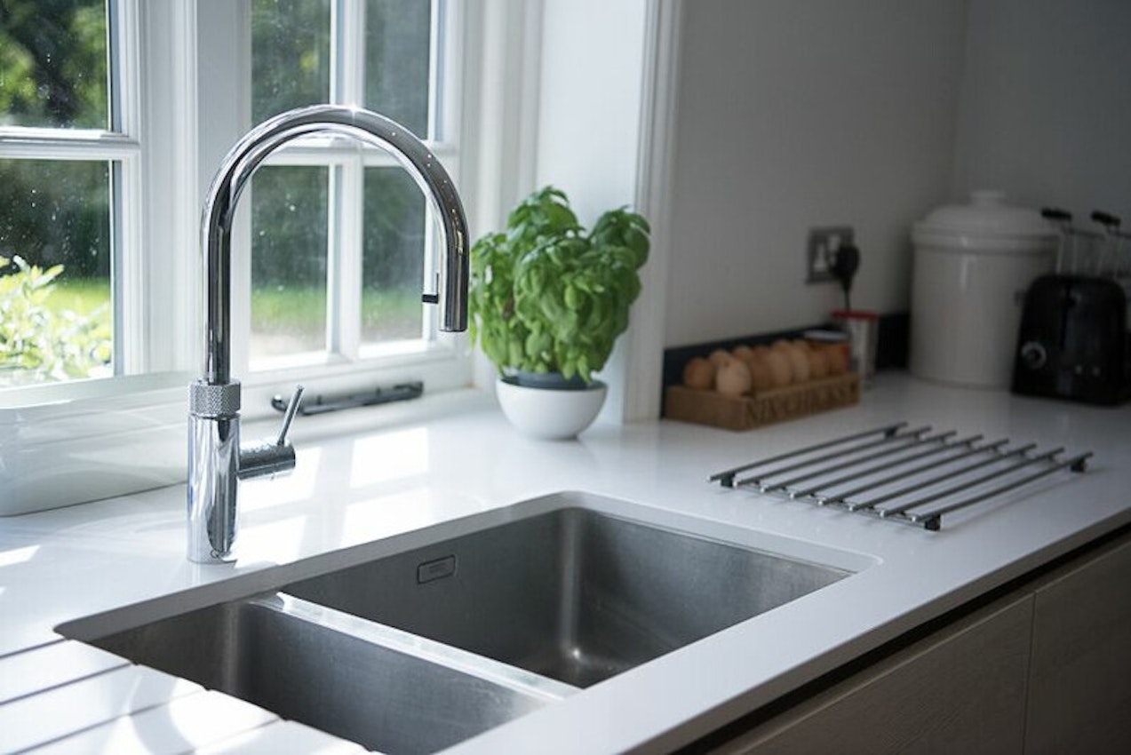 White Storm Silestone Hildenborough