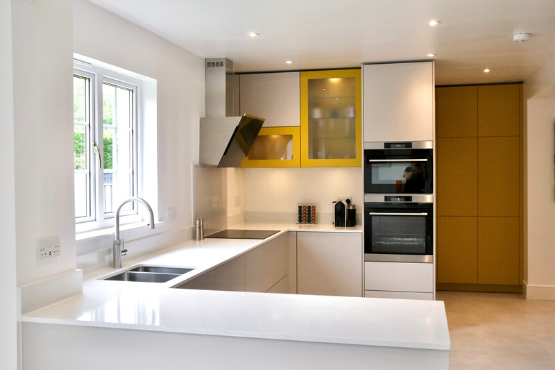 Colour-pop stylish kitchen