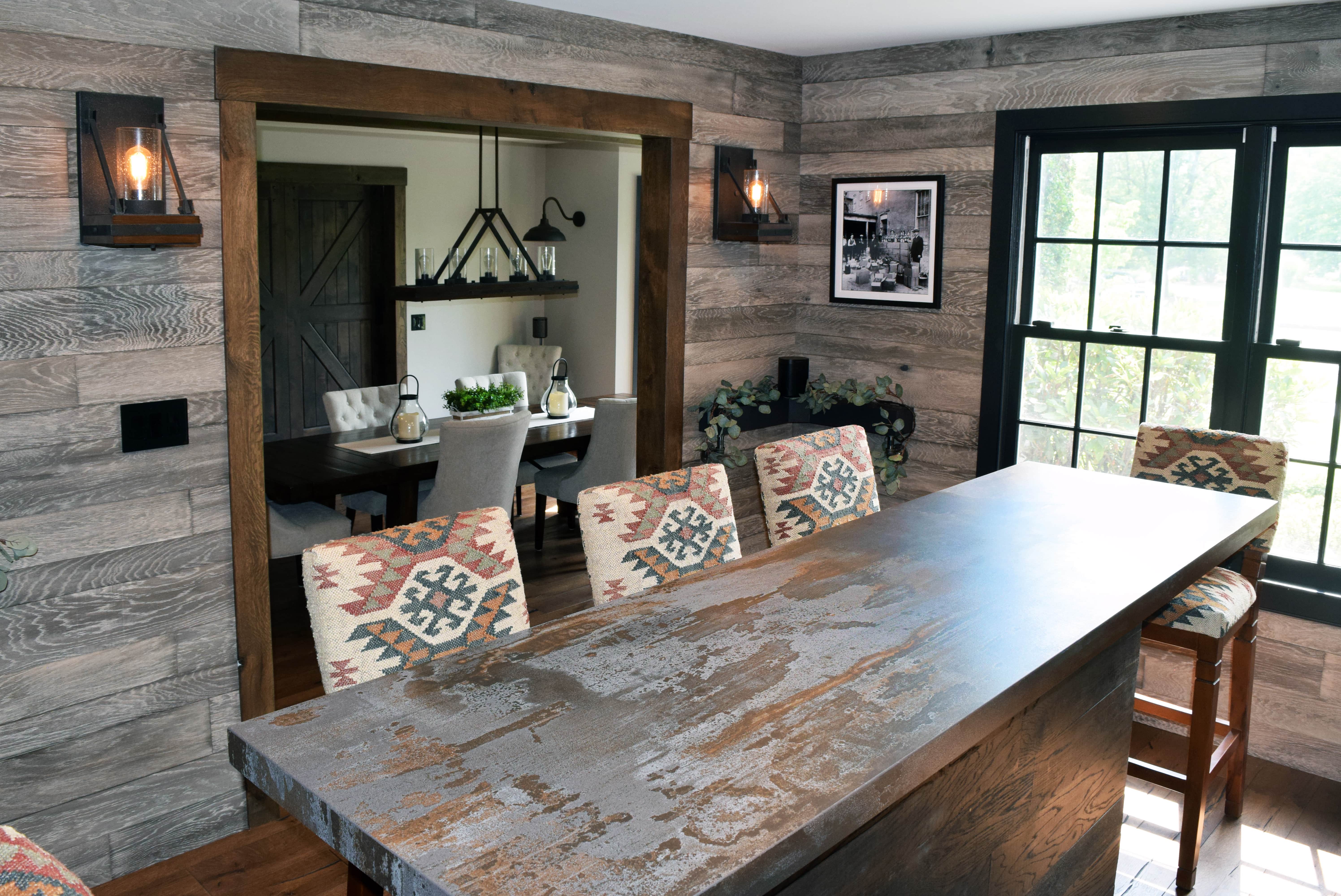Rustic Pub Dining Room