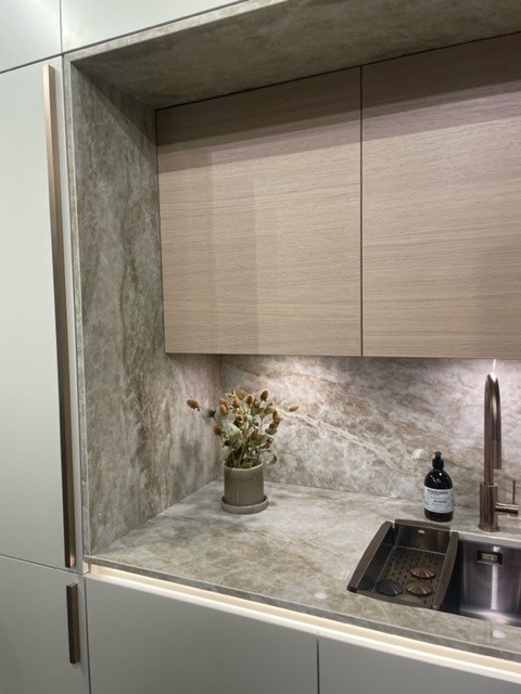 Dekton Taga at HTH Köksforum Malmö produced by Landernäs