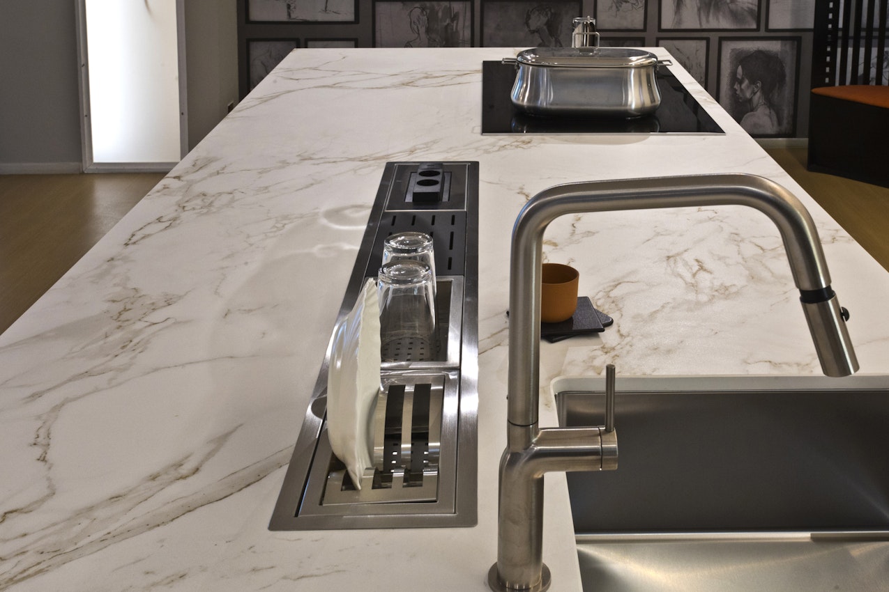 Cucina con Dekton Entzo