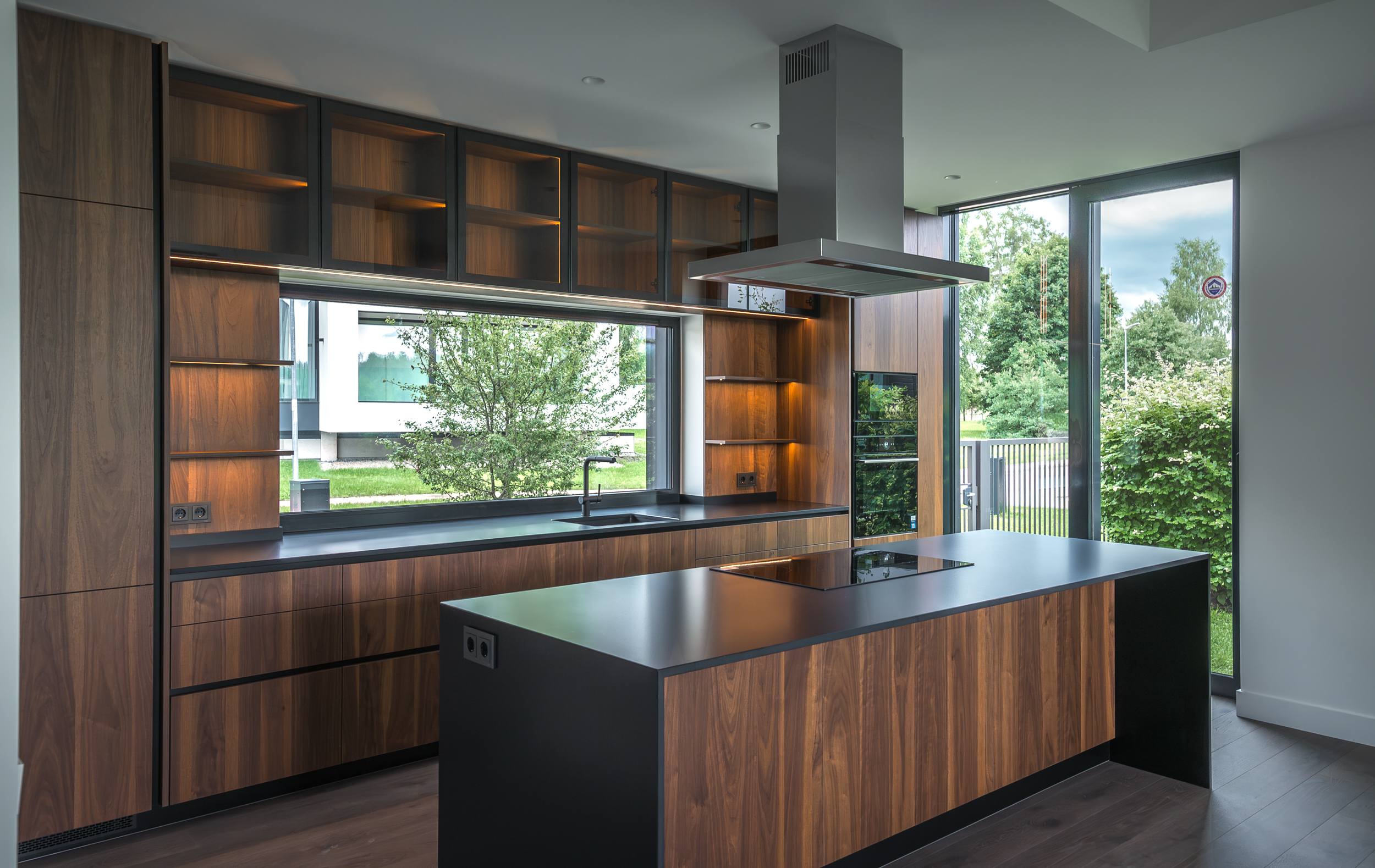 Open air kitchen