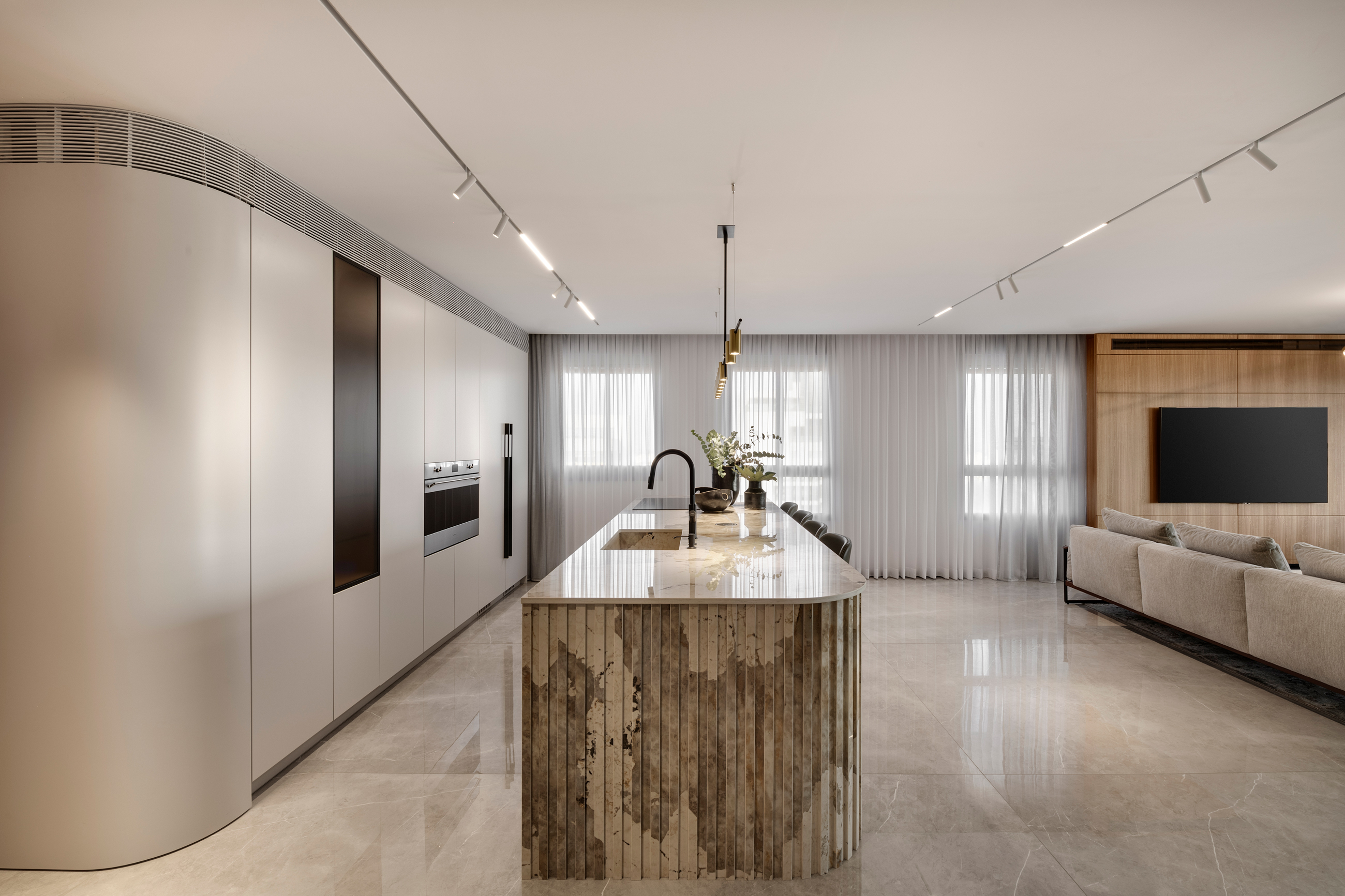 Dekton Khalo Kitchen Island