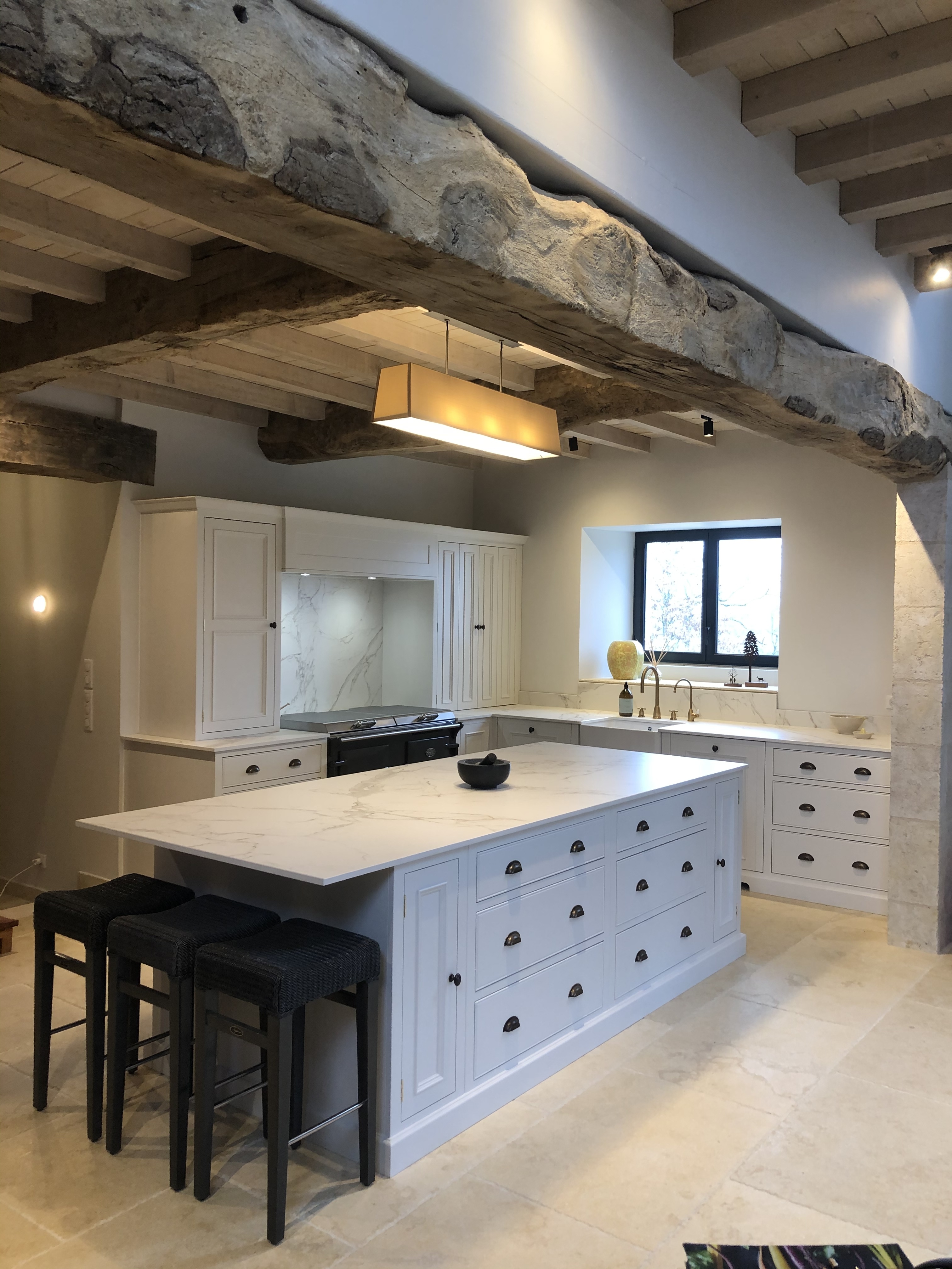 Cuisine traditionnel Neptune ft Dekton