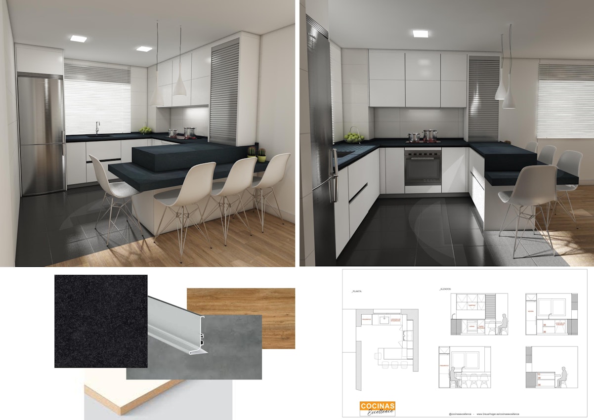 COCINA CON SENSA MOAK BLACK