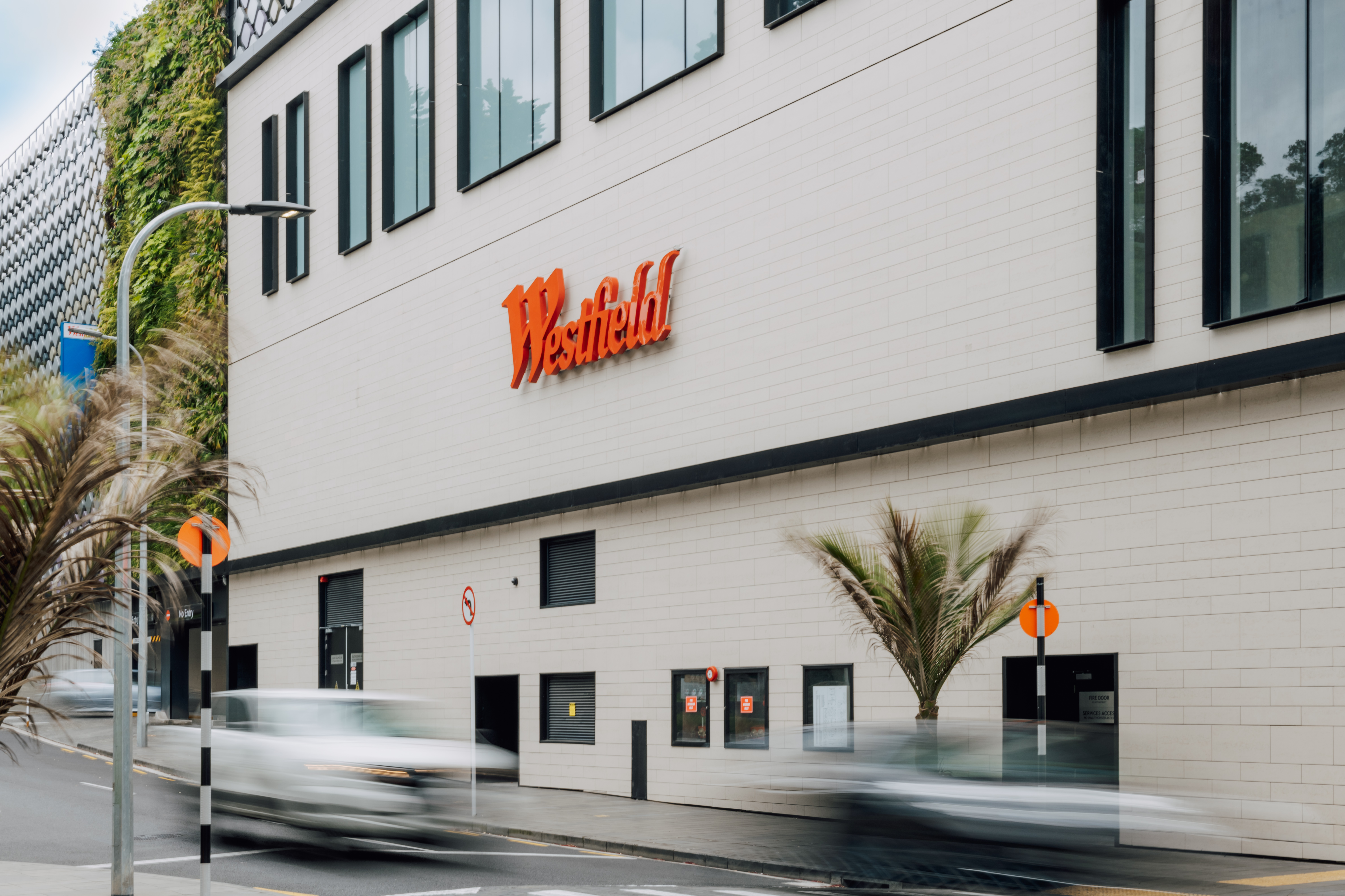 Westfield facade
