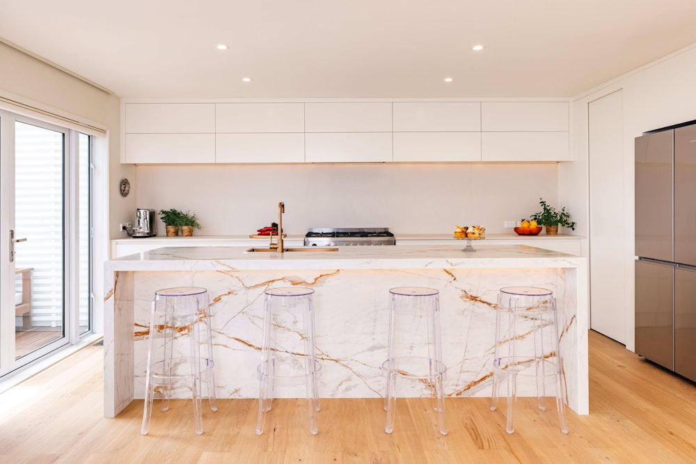 Silestone Calacatta Gold Kitchen Display