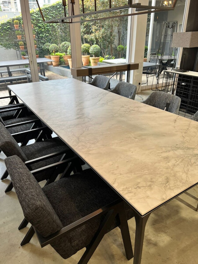 Large Dekton Port Dining Table