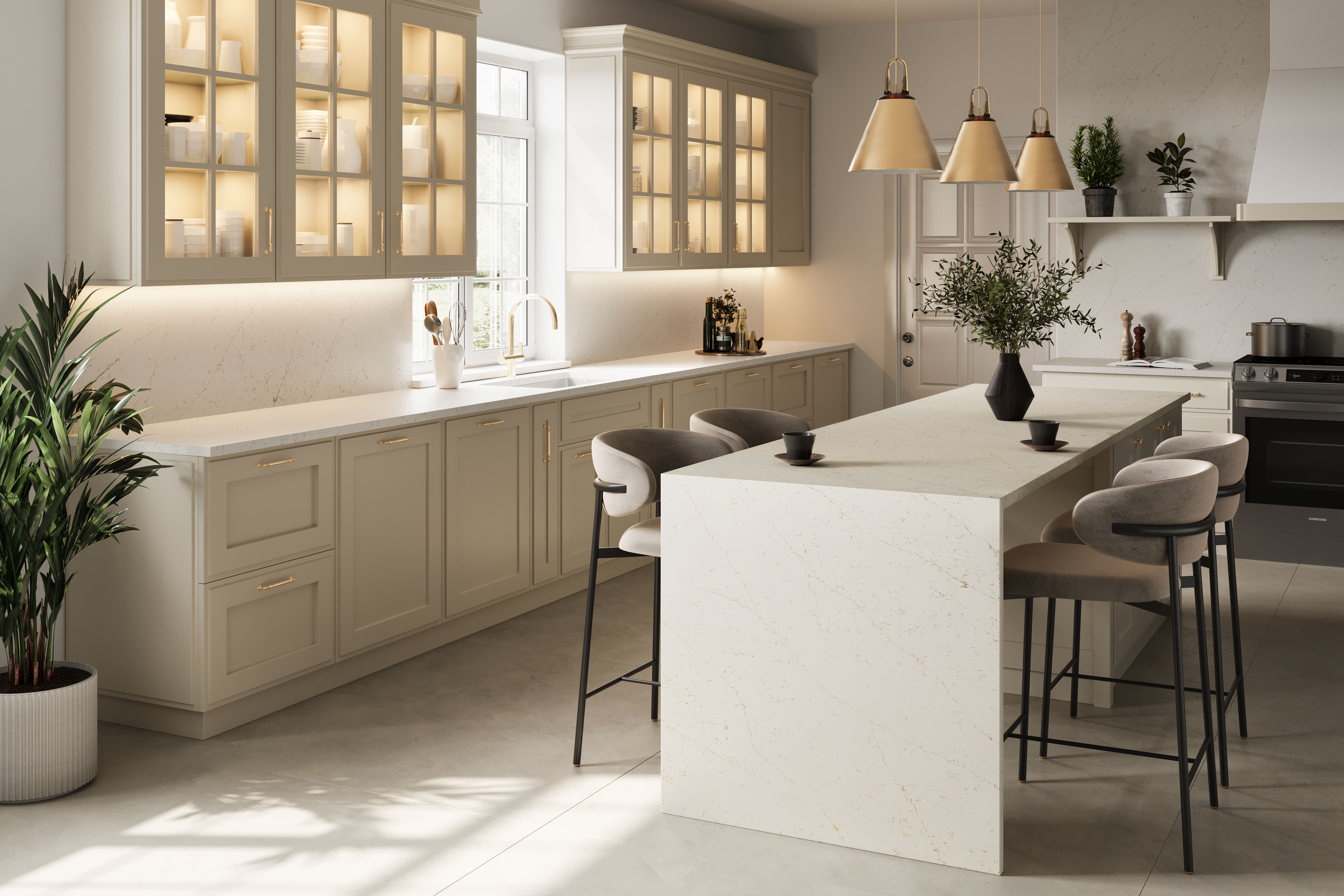 Silestone Persian White - Cosentino