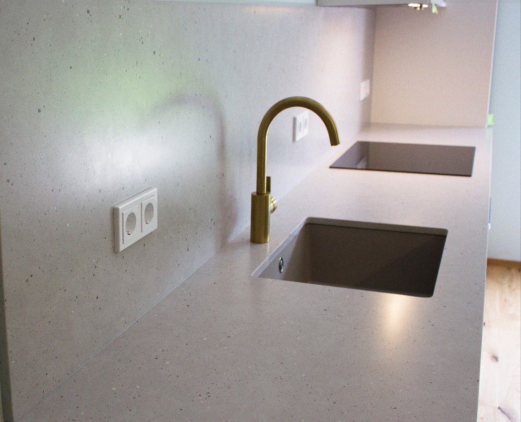 Plan de travail Concrete Pulse