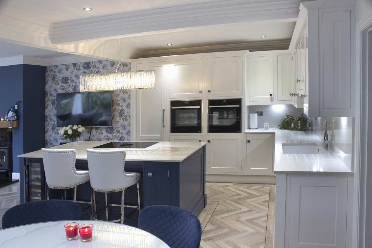 Classic Splash of Blue.