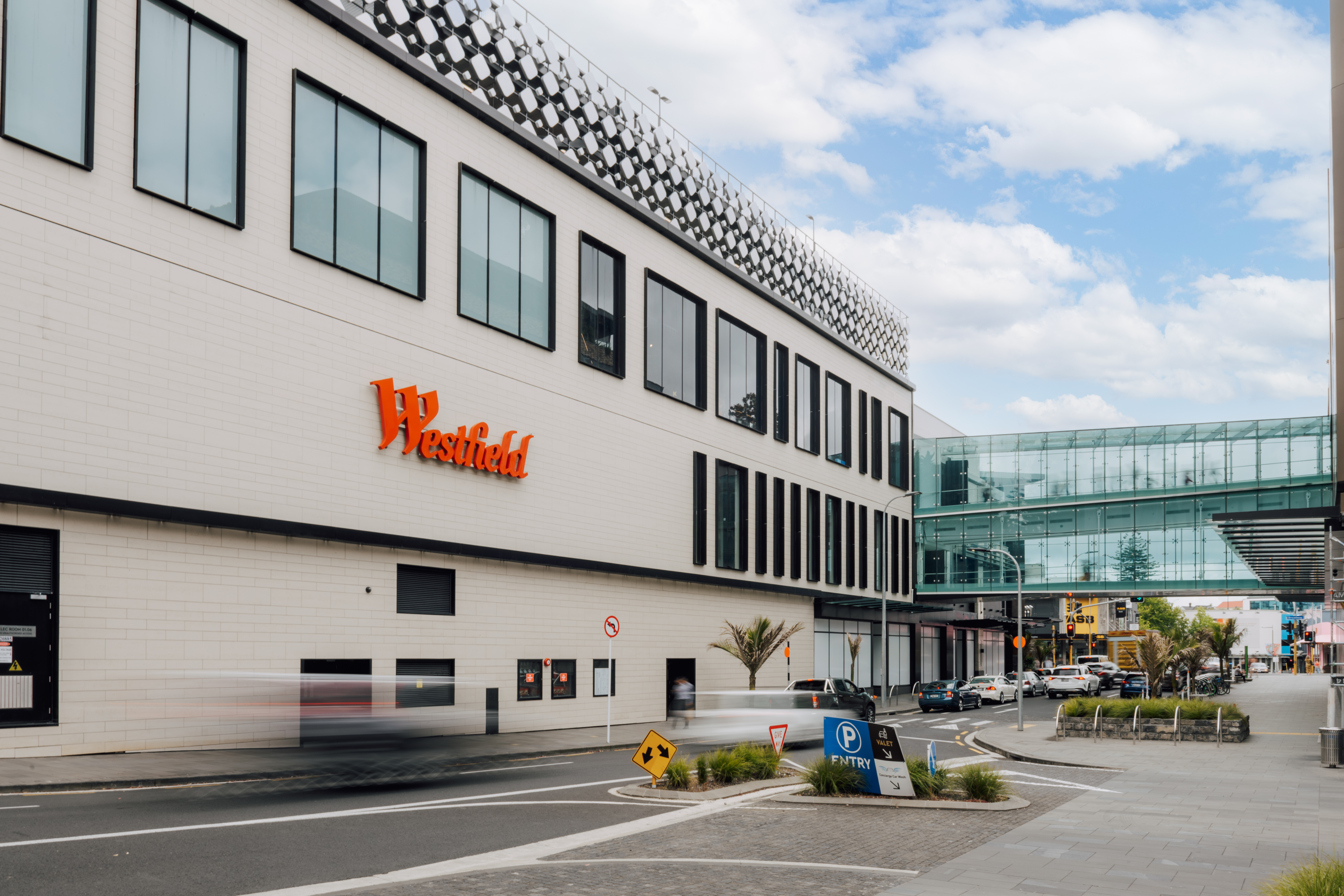 Westfield facade