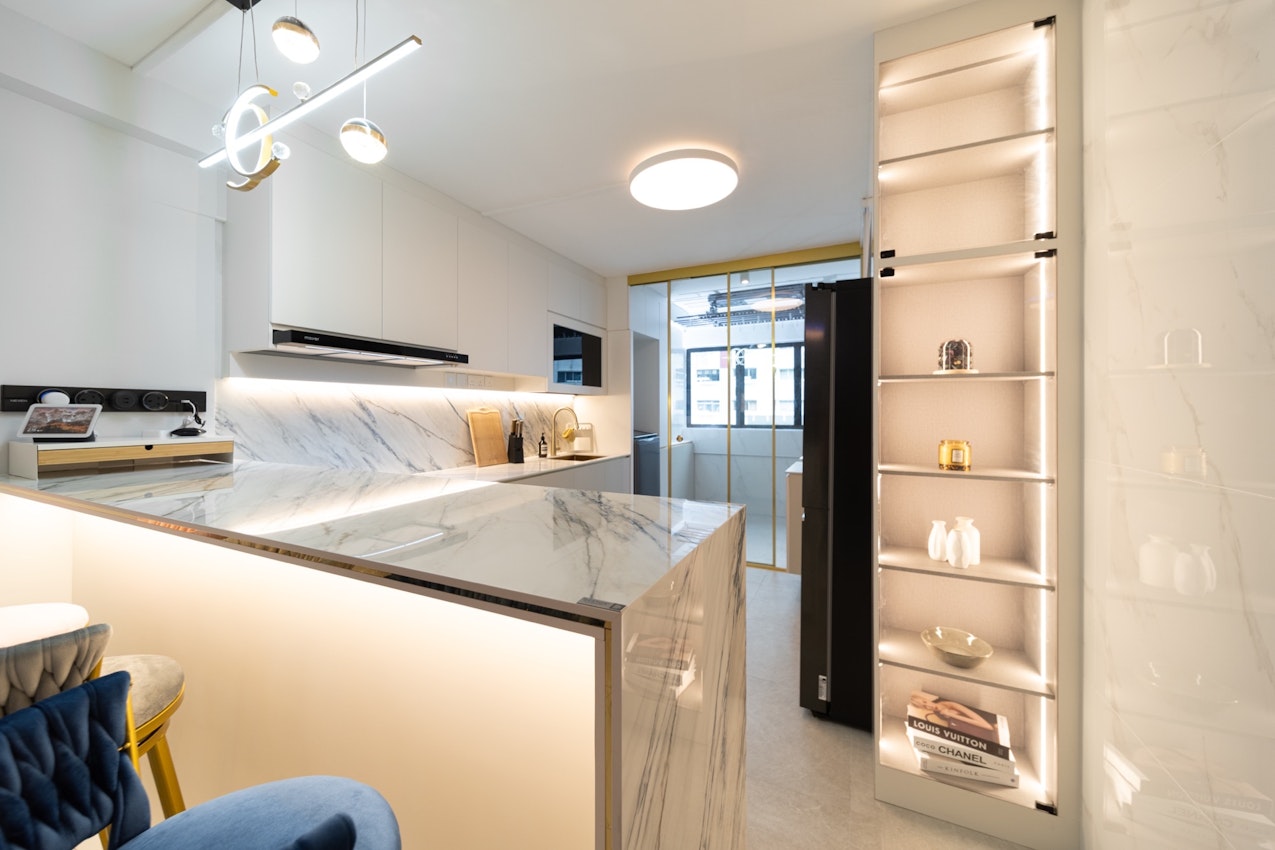 Bright Residential Kitchen