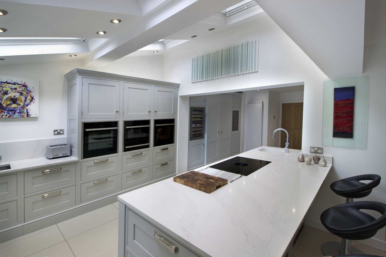 The Contemporary Shaker Kitchen in Sheffield.