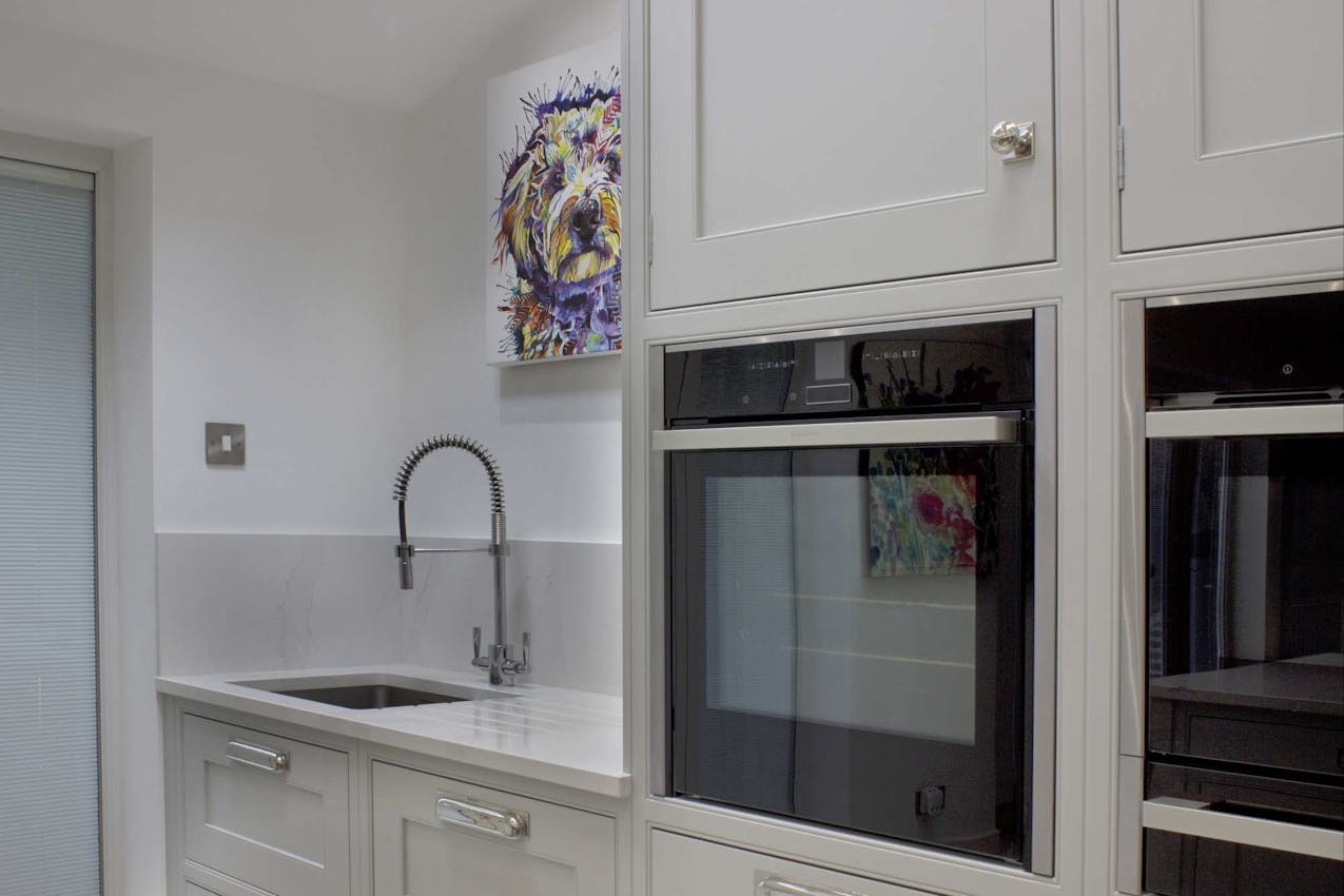 The Contemporary Shaker Kitchen in Sheffield.