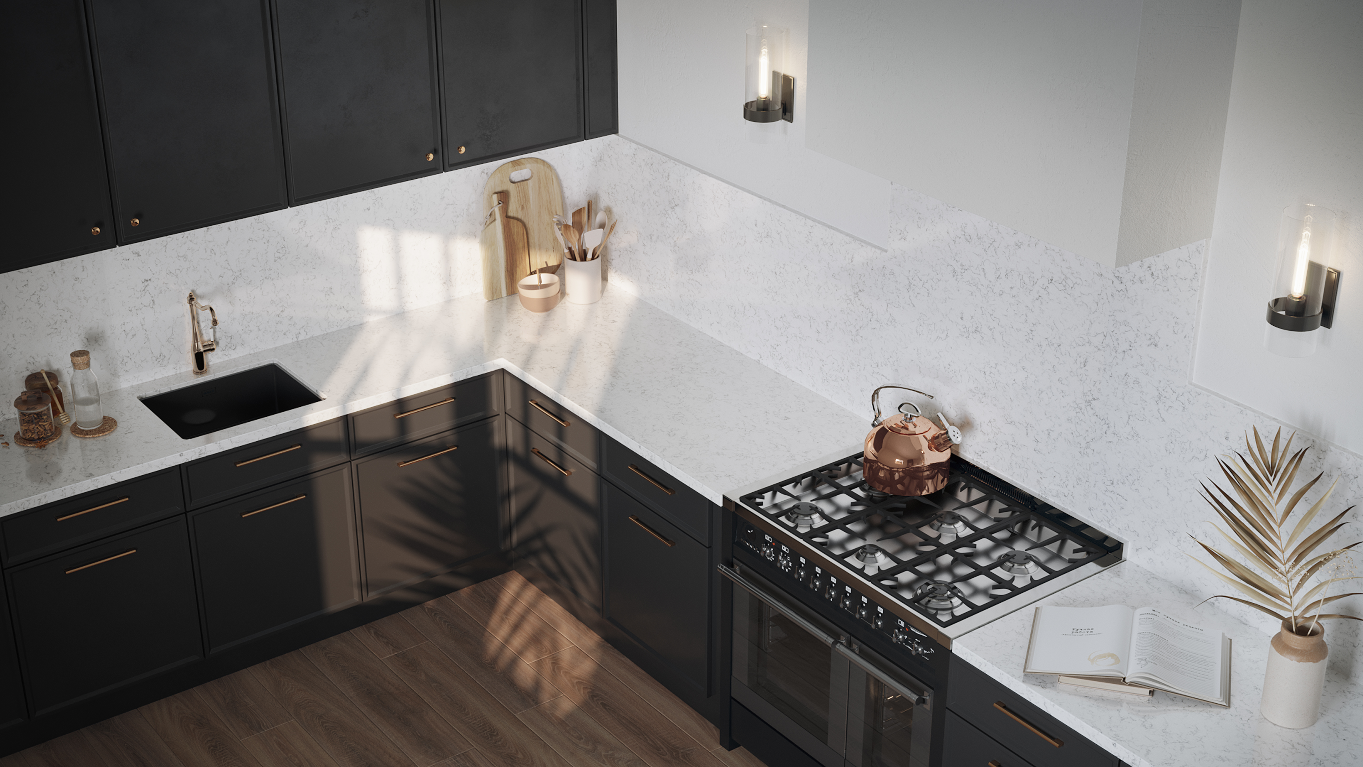 Silestone L Kitchen Countertop