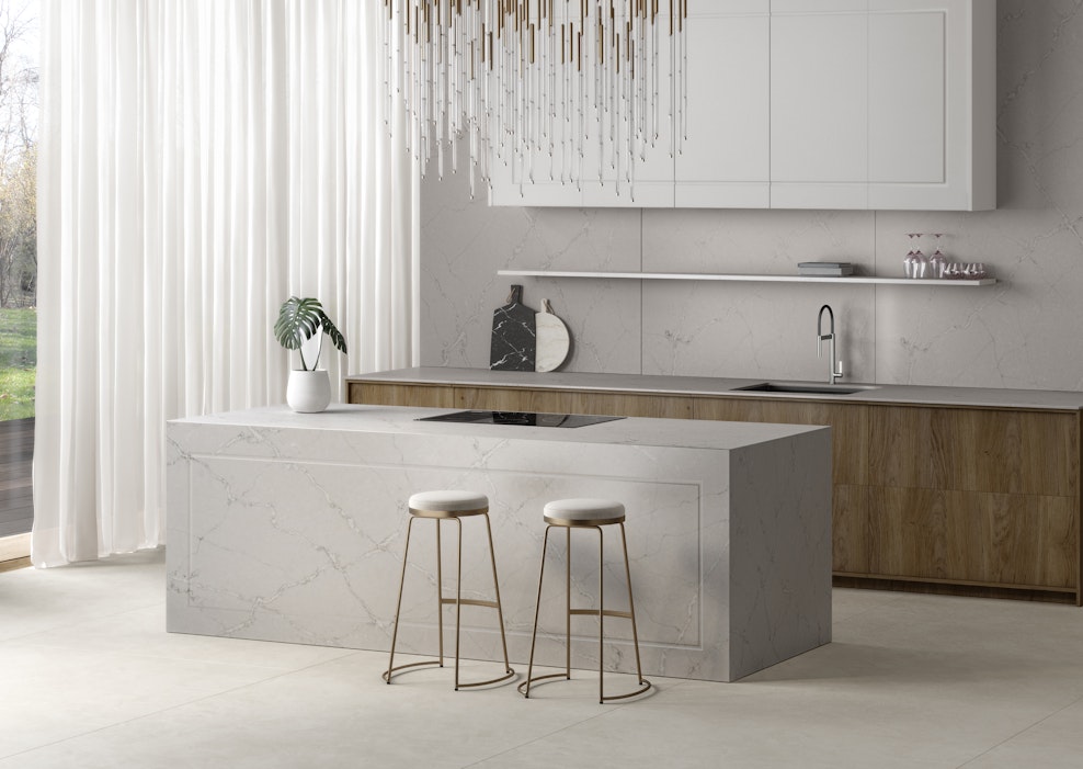 Silestone Victorian Silver - Cosentino