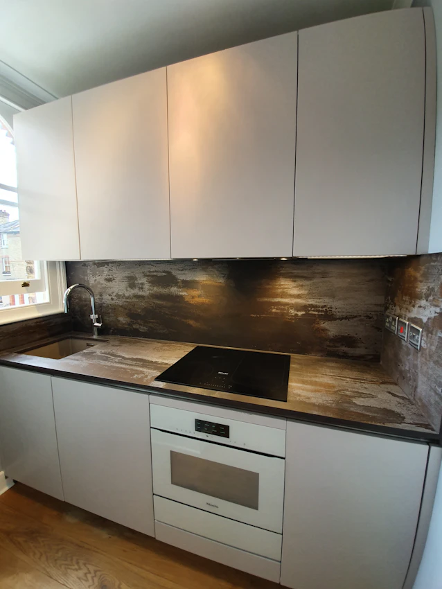 German Matt Taupe Kitchen