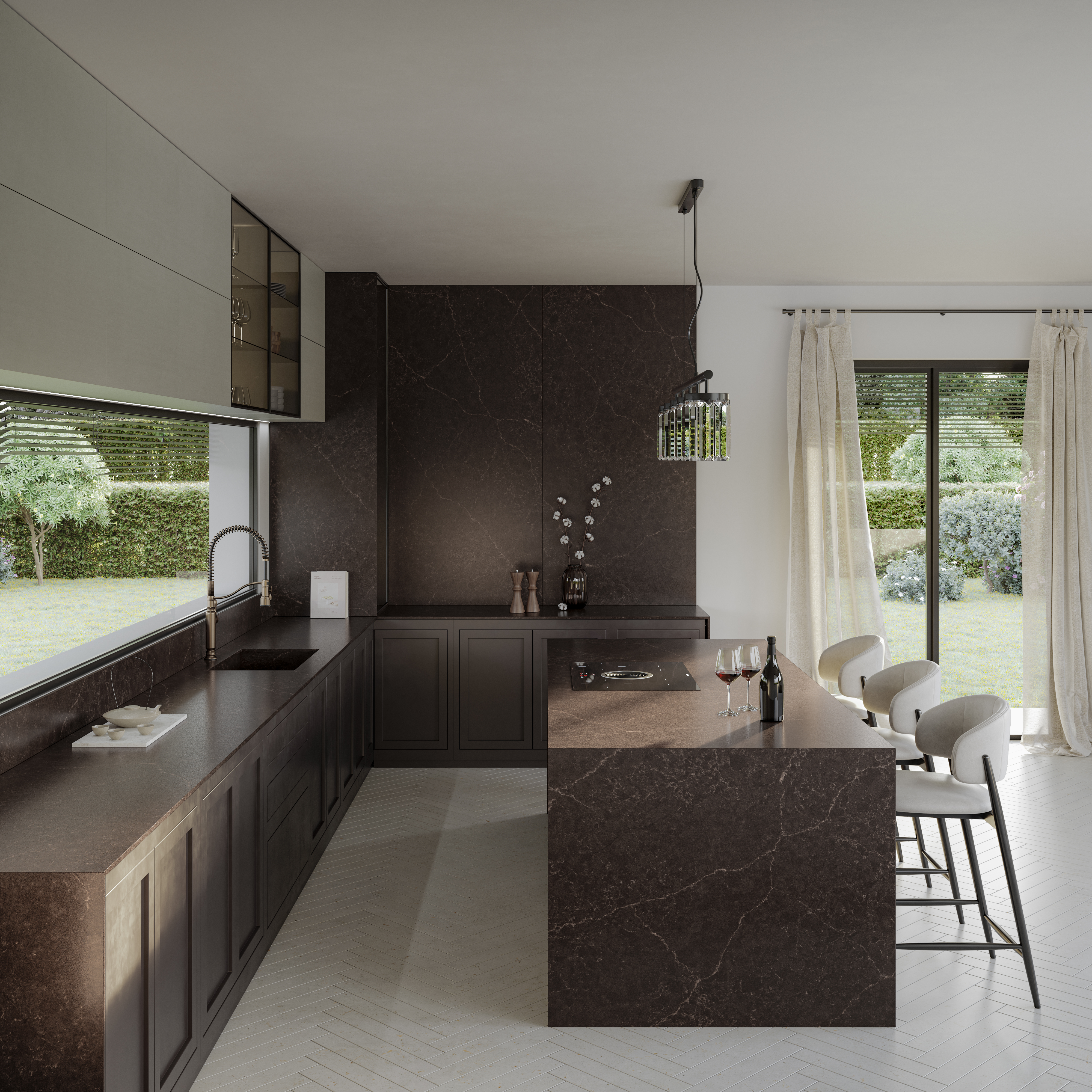 Silestone Château Brown - Cosentino