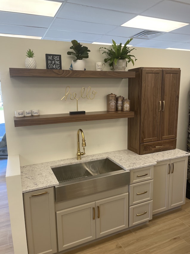 Pietra honed Kitchen Display