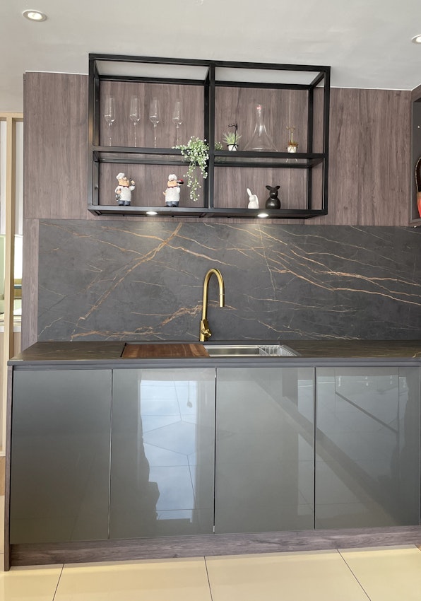 Dekton Laurent Kitchen Display