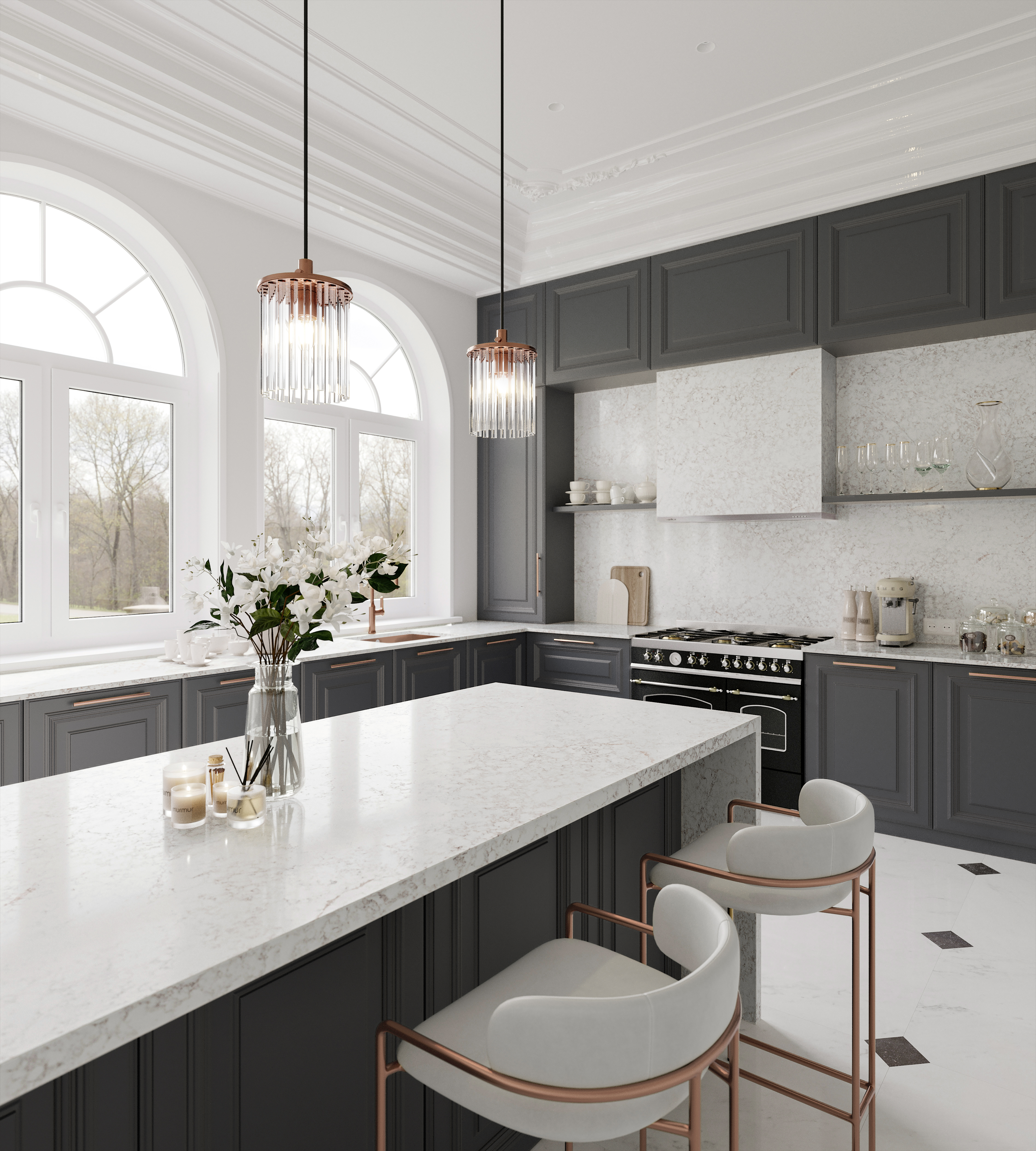Silestone Riviére Rose - Cosentino
