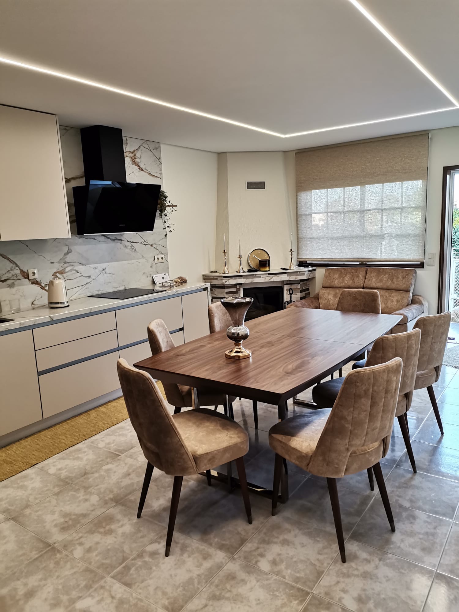 A spectacular kitchen with Dekton