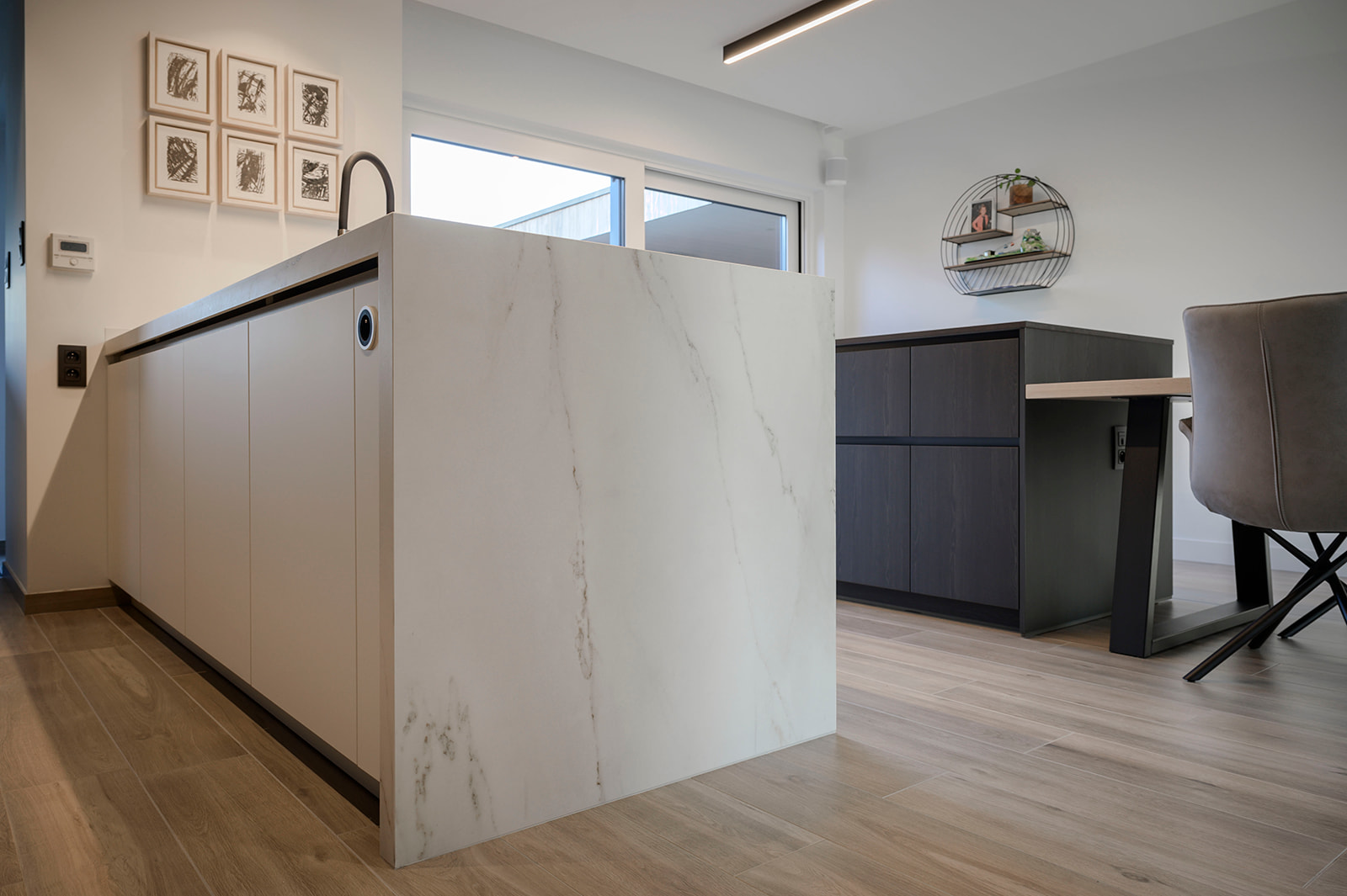 Dekton Rem + Dekton Sirius