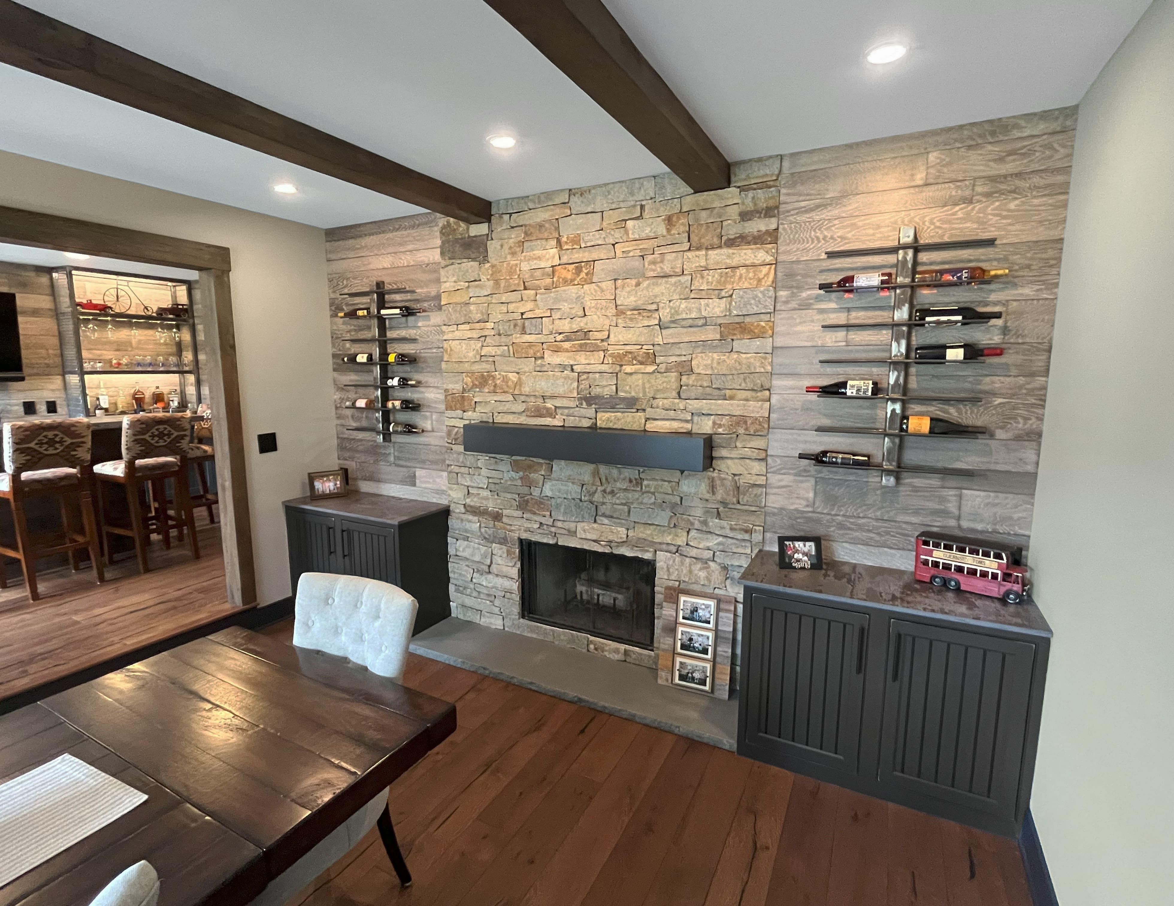 Rustic Pub Dining Room