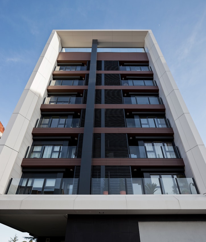 Fachada Edificio de Viviendas Oviedo