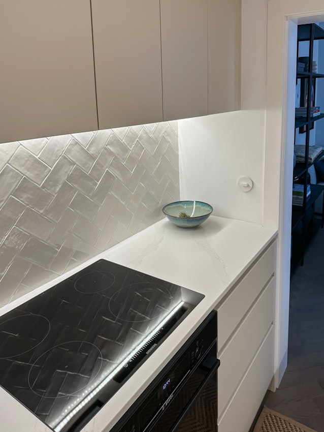 Silestone Calacatta Gold & Integrity Sink